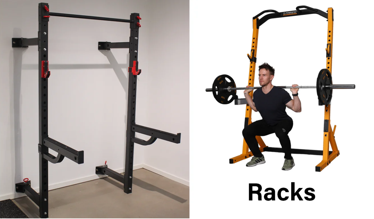 Et rack fuldender dit træningsrum