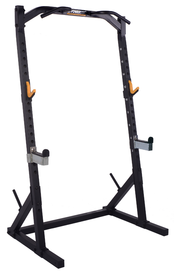 Køb Powertec Workbench Half Rack Yellow online her!