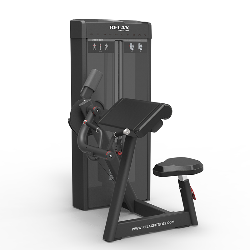 Relax Biceps Curl – Professionel biceps curl maskine til fitnesscenter